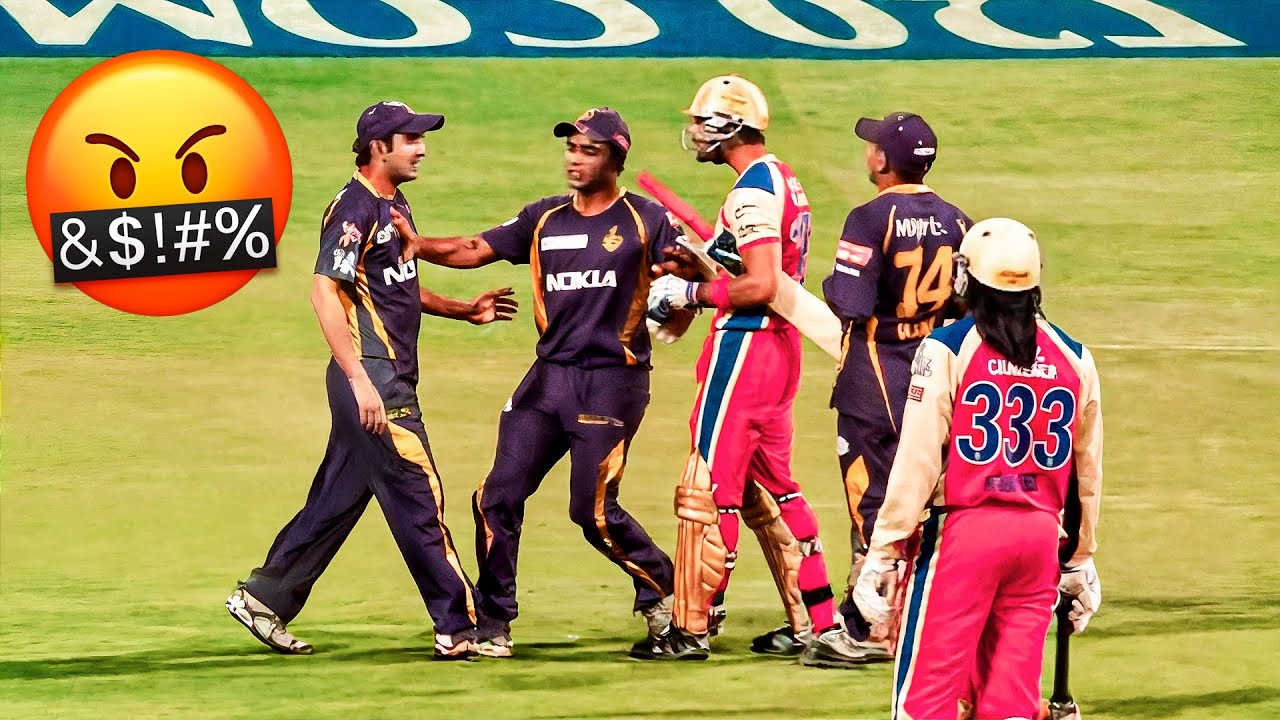 Cricket, But It's The Craziest Fights Ever.. - YouTube