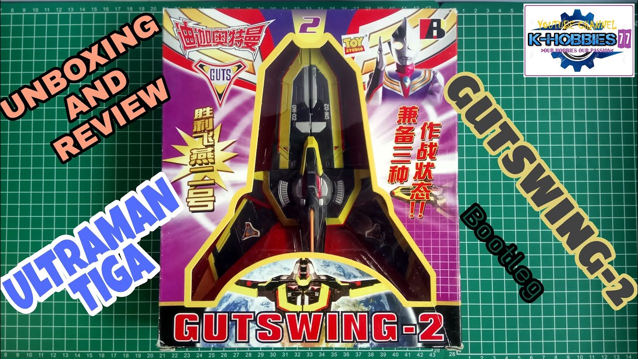 Unboxing GUTSWING 2 Ultraman Tiga (Bootleg) - YouTube