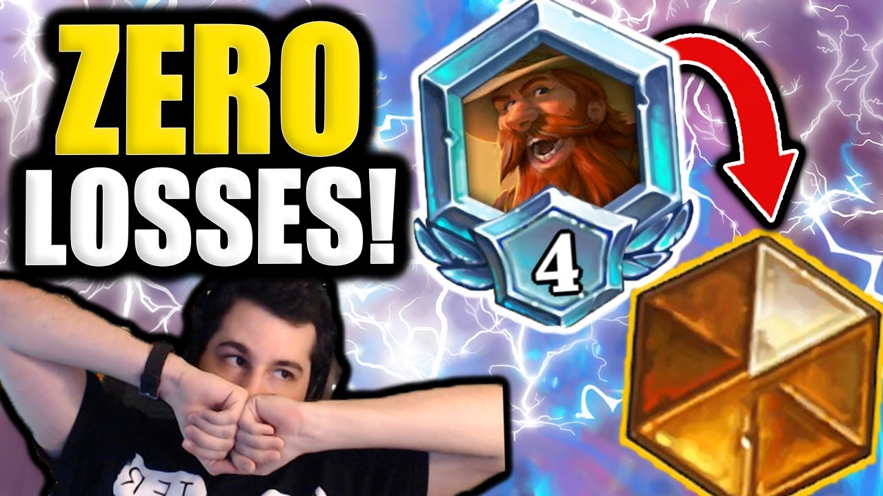 ZERO LOSSES To Legend! | Easiest Climb Of My Life | Hearthstone - YouTube