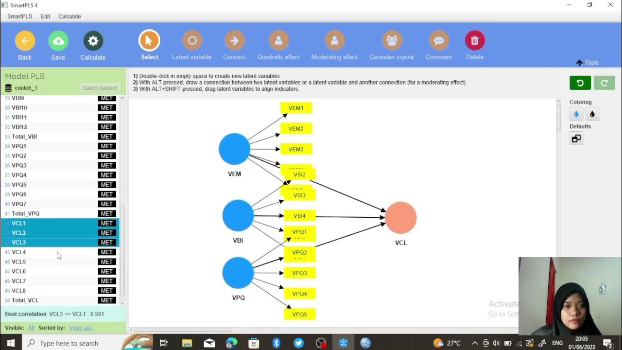 Tutorial Olah Data SmartPLS #2 - YouTube