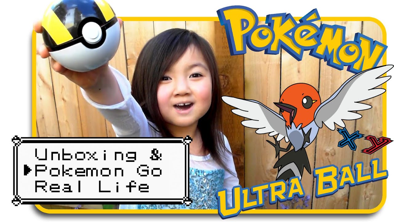 Pokemon GO! Phone Stealer & XY Ultra Ball Unboxing w/ Real Life ...