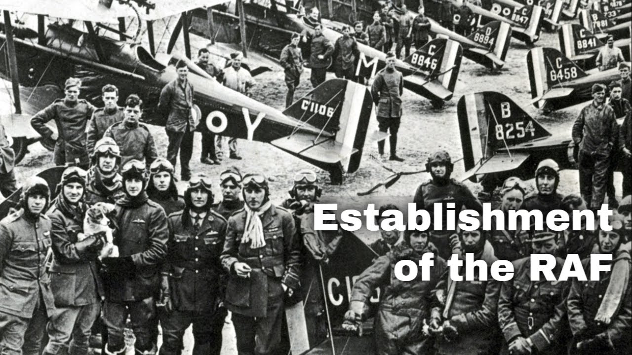 1st April 1918: Royal Air Force formally established in the United ...