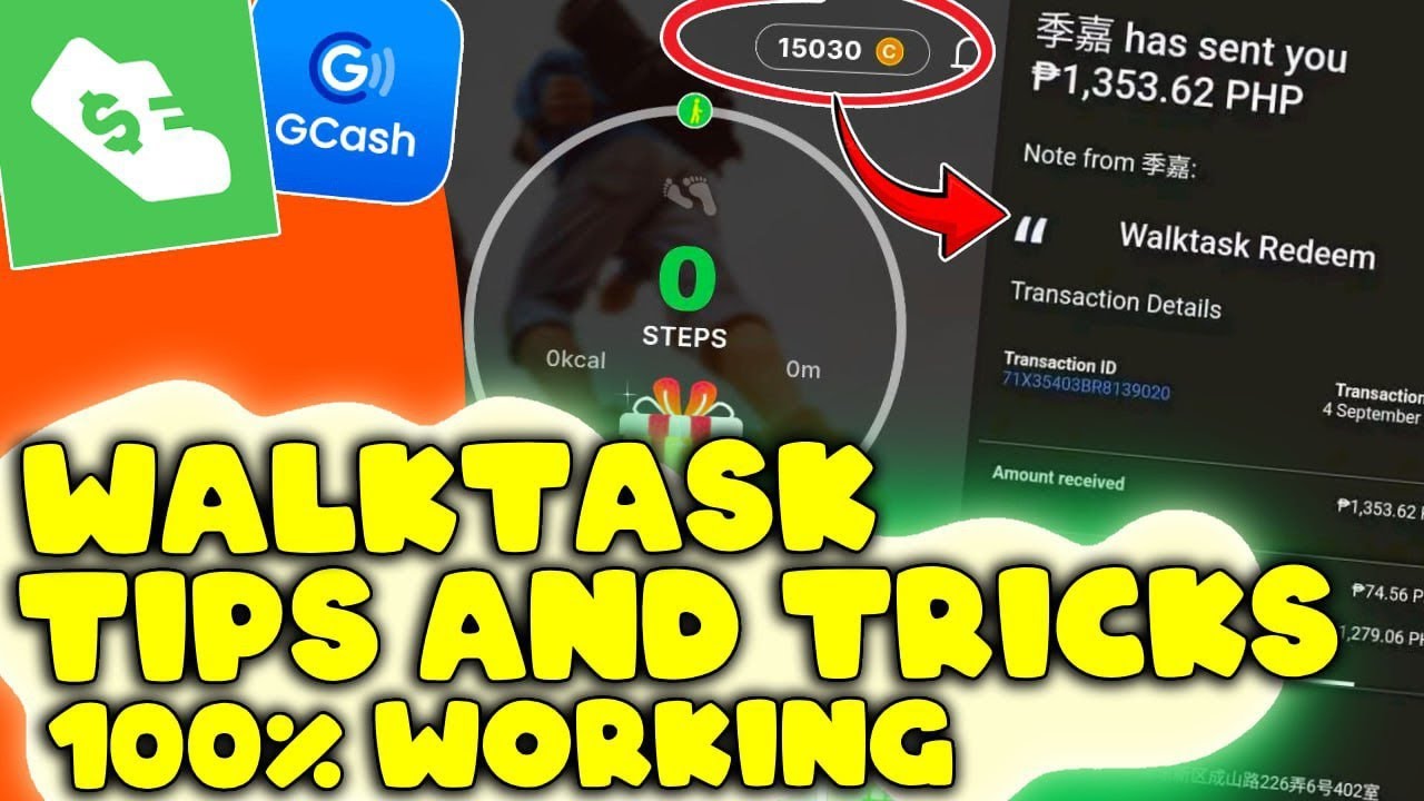 UNLIMITED PAYOUT KA KAY WALKTASK APP KAPAG GINAWA MO YUNG TRICKS KO ...