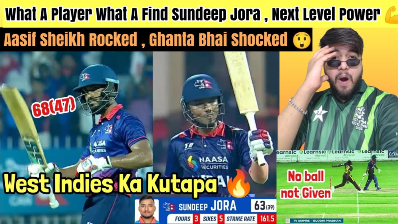West indies Ke Dhagey Khol Diye, Aasif Sheikh & Sundeep Jora Super ...