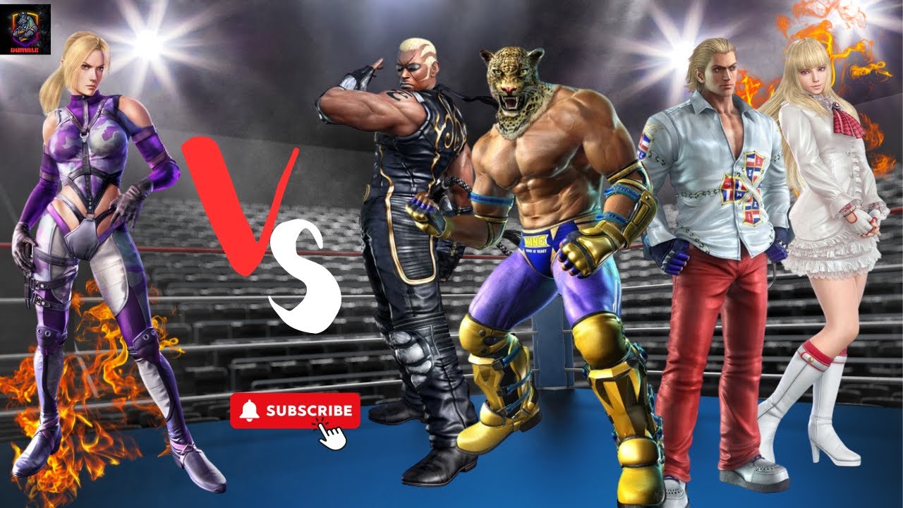 Tekken 6 : Ultimate battle with nina vs Steve , Raven and lili - YouTube