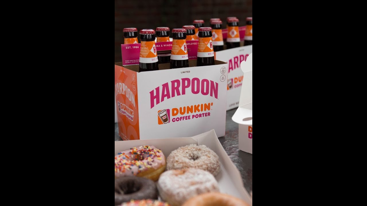 Table Top Review:Dunkin x Harpoon Box O' Beer - YouTube