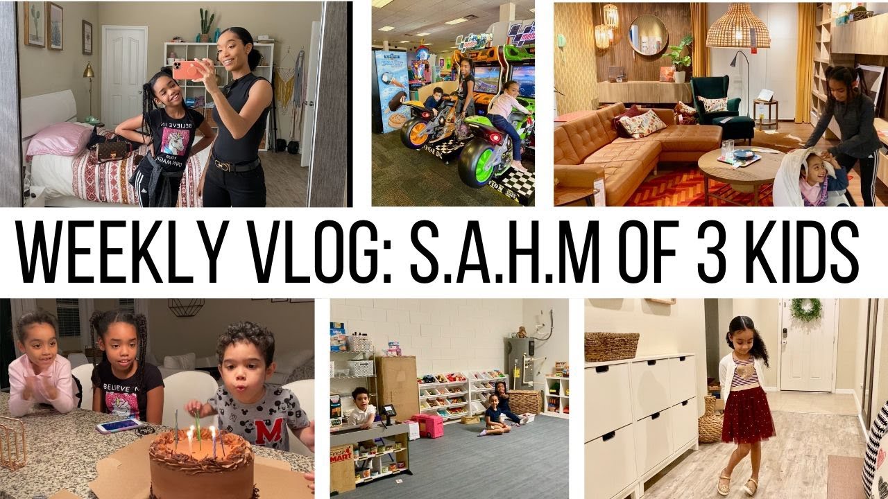 WEEKLY VLOG OF A STAY AT HOME MOM OF 3 KIDS // EMIR'S 4TH BIRTHDAY ...