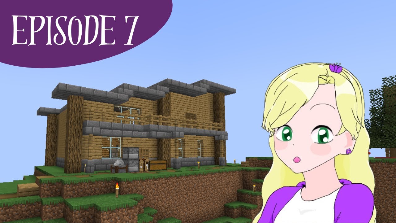 I Finally Built My House! Minecraft Let's Play Ep. 7 - YouTube