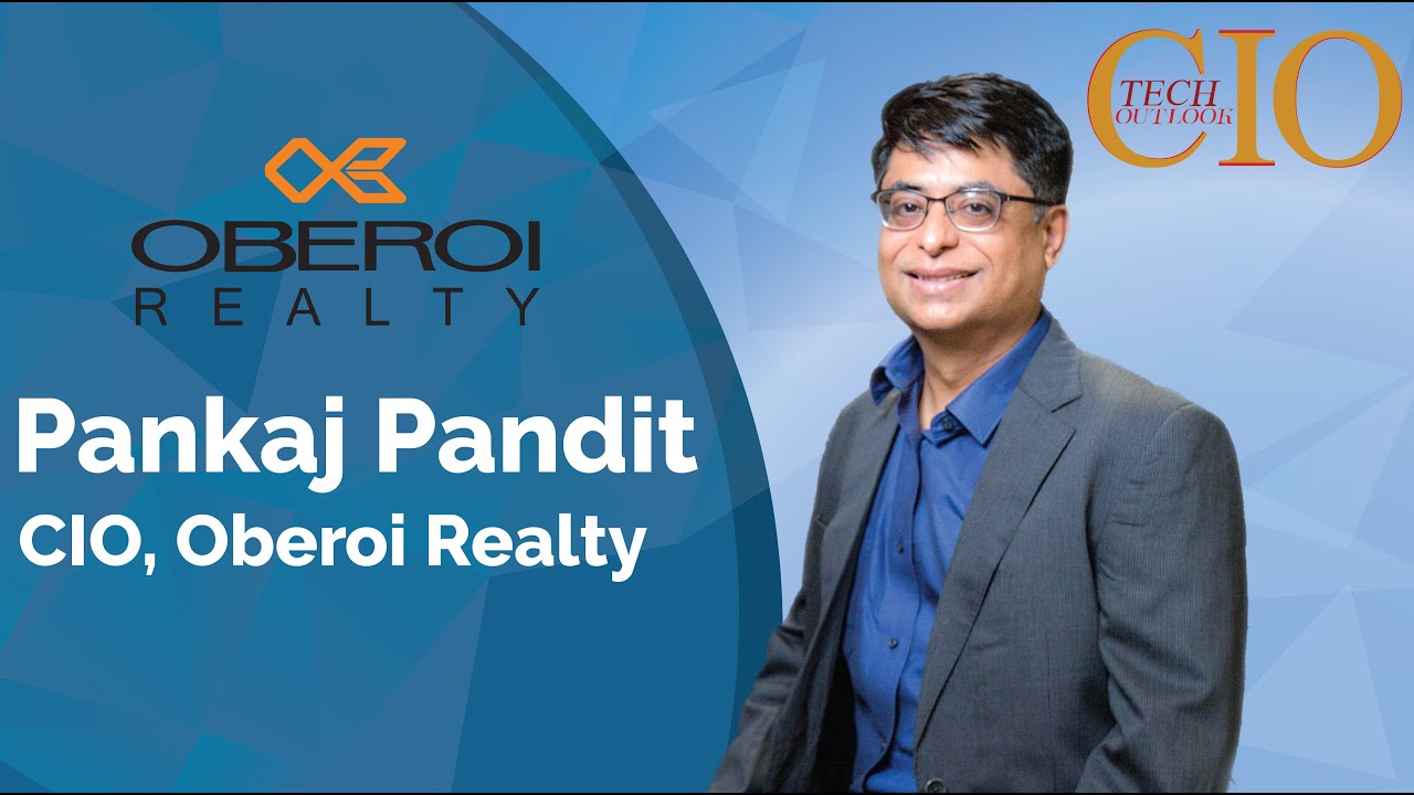 Exclusive interview with Pankaj Pandit, CIO, Oberoi Realty - YouTube