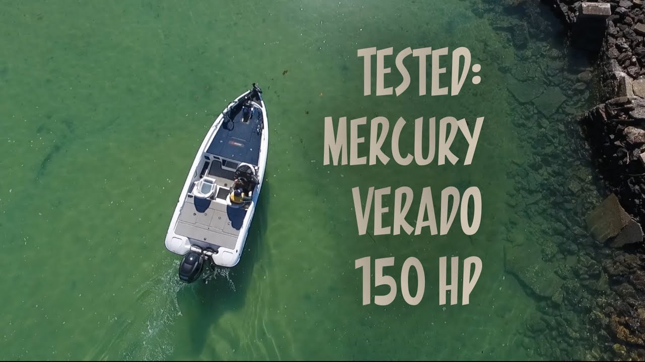 Tested | Mercury 150 Verado L4 - YouTube