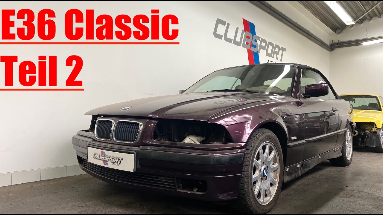 BMW E36 320i Cabrio Individual Mora Metallic Classic| Restauration Teil ...