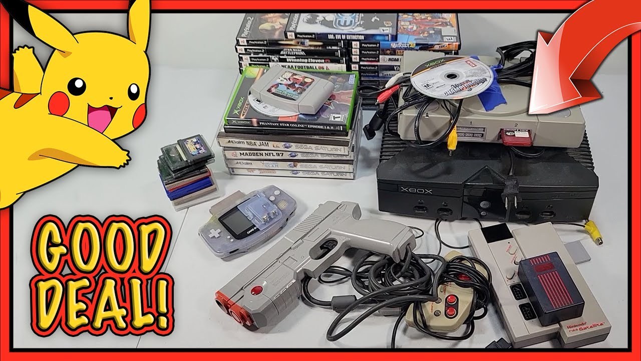 Paid NEXT TO NOTHING for these RETRO VIDEO GAMES! Let's PRICE CHART the ...