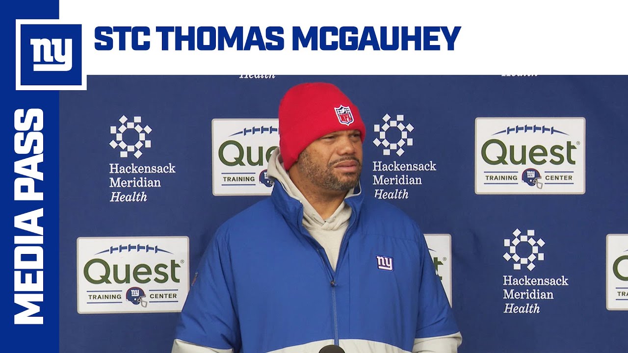 Thomas McGaughey on Gunner Olszewski | New York Giants - YouTube