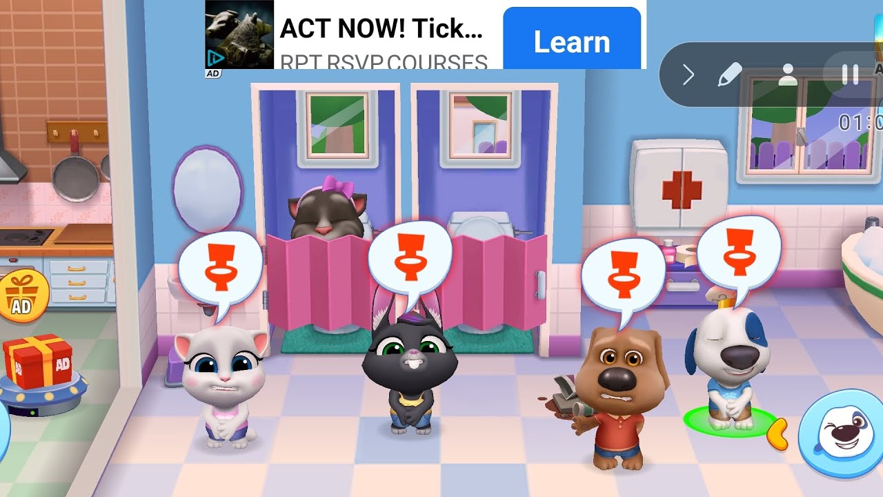 Talking Tom Friends Part 5 - YouTube