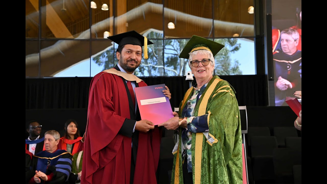 Graduation Ceremony 2025 Murdoch University WA [spot video of Tofazzal ...