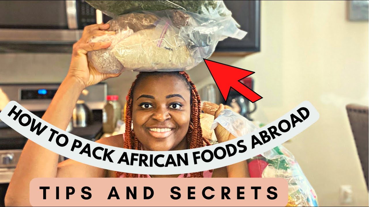 How To Pack African Foods Abroad | How I Packed My Sea Foods, Fish ...