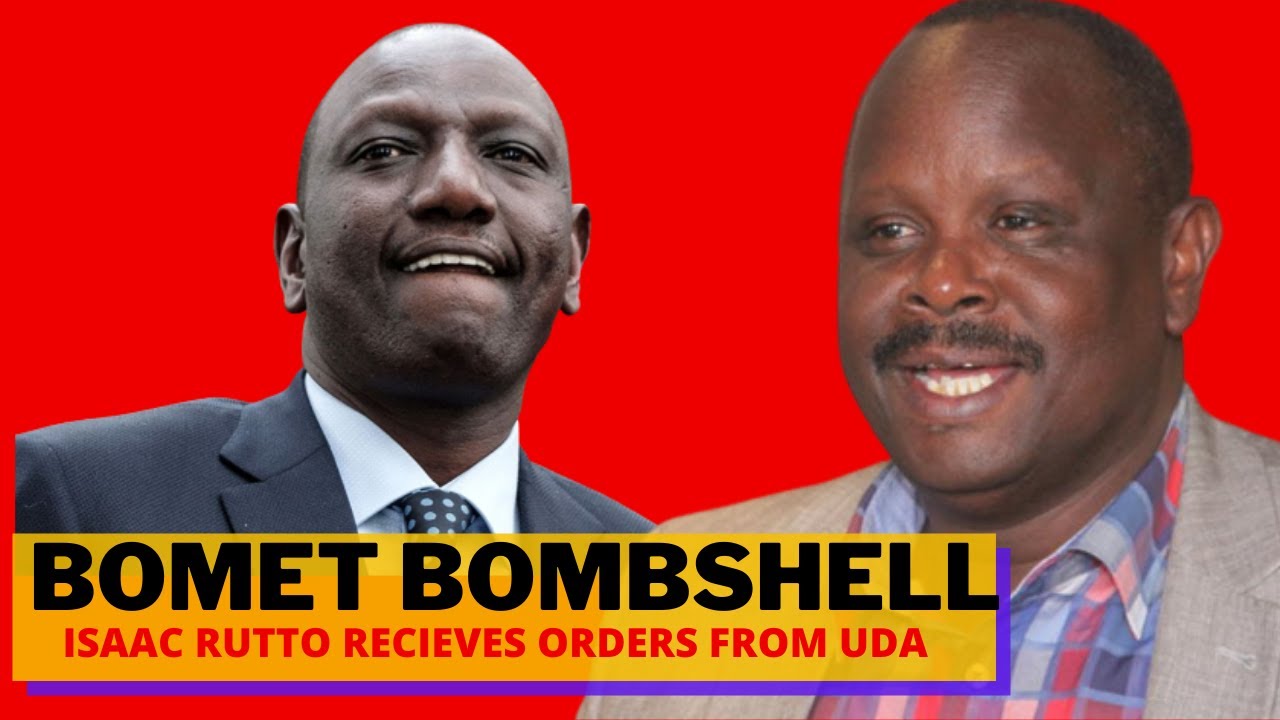 Isaac Rutto and CCM aspirants banned from putting Ruto's photo in their ...