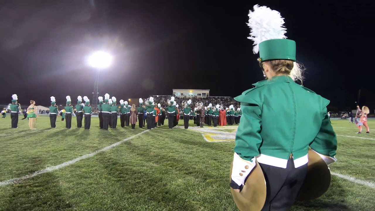 AMC GoPro Marchers 2019 - Gabe Sykes - Front Ensemble & Cymbals - YouTube
