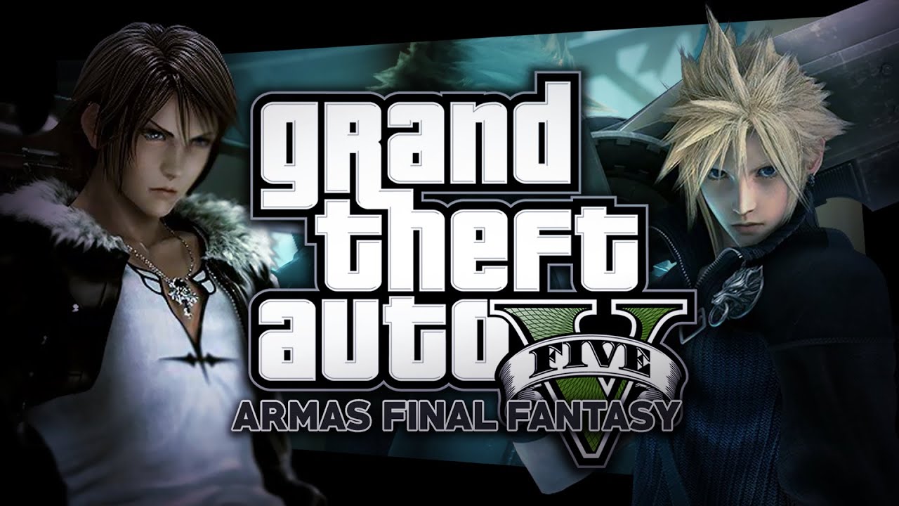 Armas De Final Fantasy !! 7 & 8 ! Gta V Mods | Grand Theft Auto 5 ...