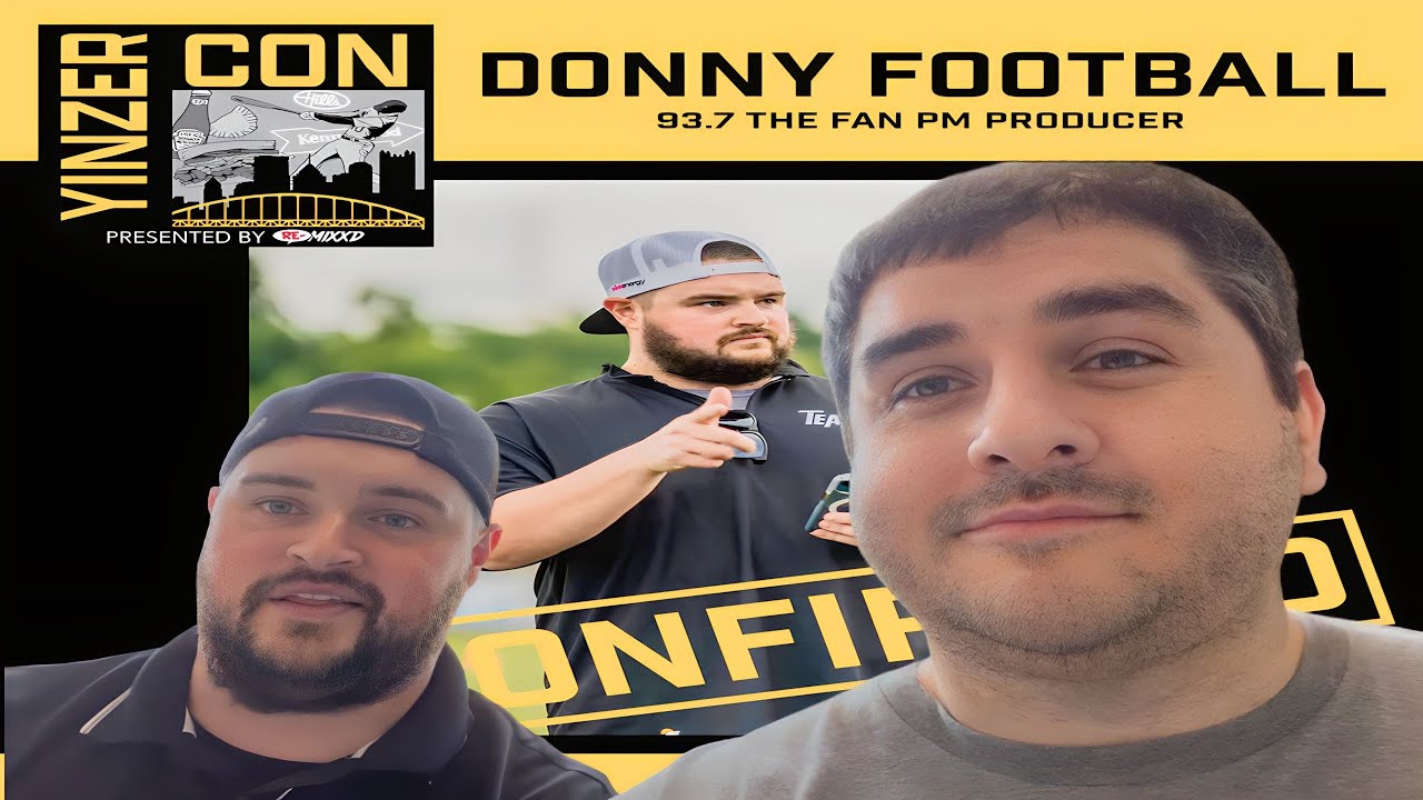 Yinzercon Interview: Donny Football - 93.7 the Fan Producer - Talking ...