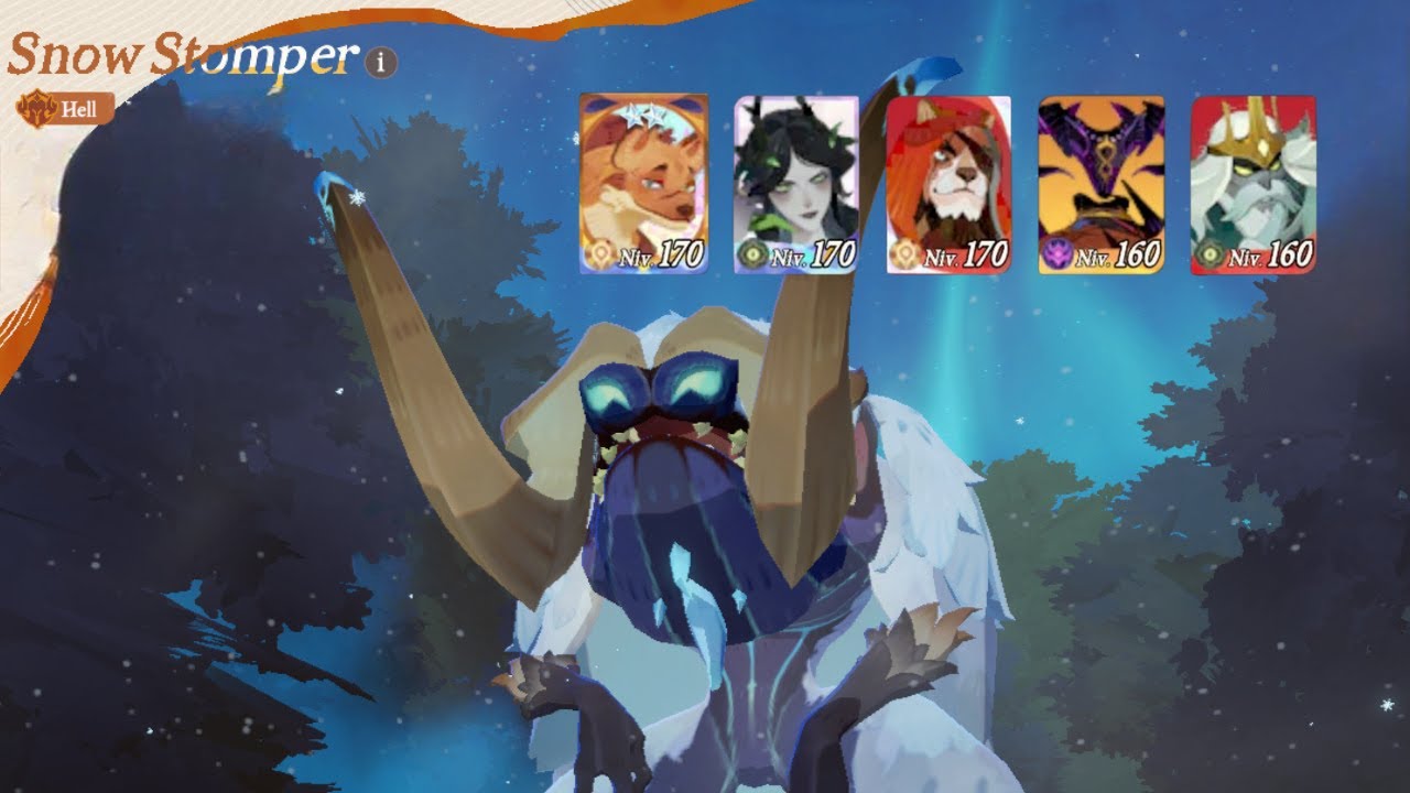 Dream Realm [Snow Stomper - Hell] : 13.533k - AFK Journey - YouTube