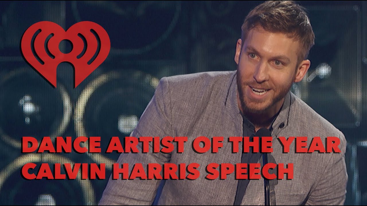 Calvin Harris Wins Dance Artist Of The Year | Exclusive - YouTube
