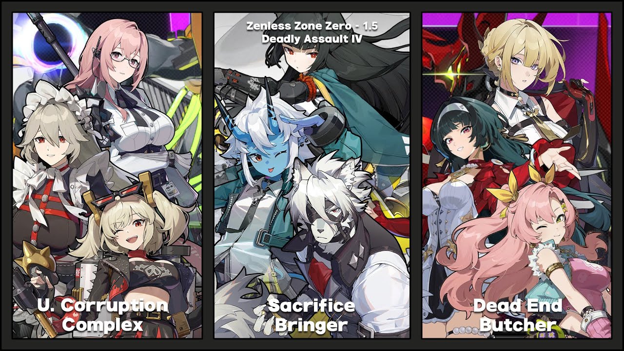 Zenless Zone Zero: Patch 1.5: Deadly Assault 9 Stars IV - YouTube
