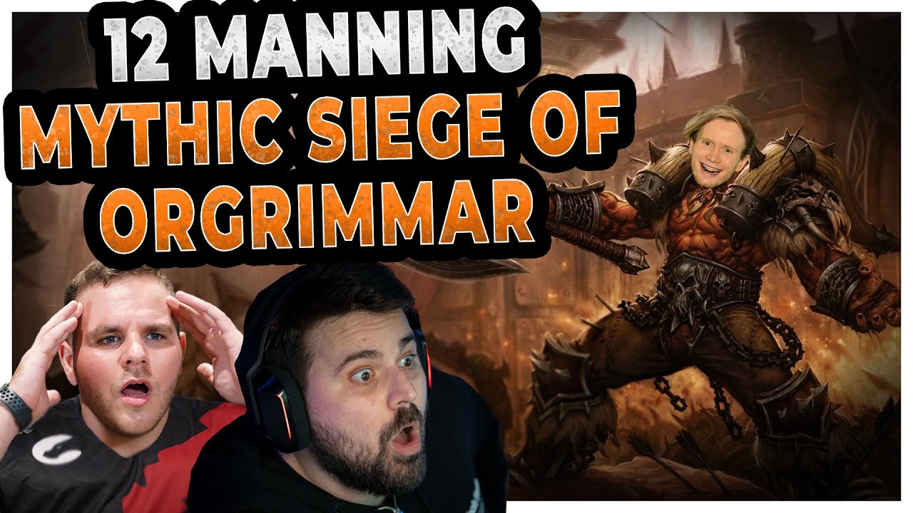 MoP Remix Mythic Siege of Orgrimmar Stream Highlights | Echo Meeres ...