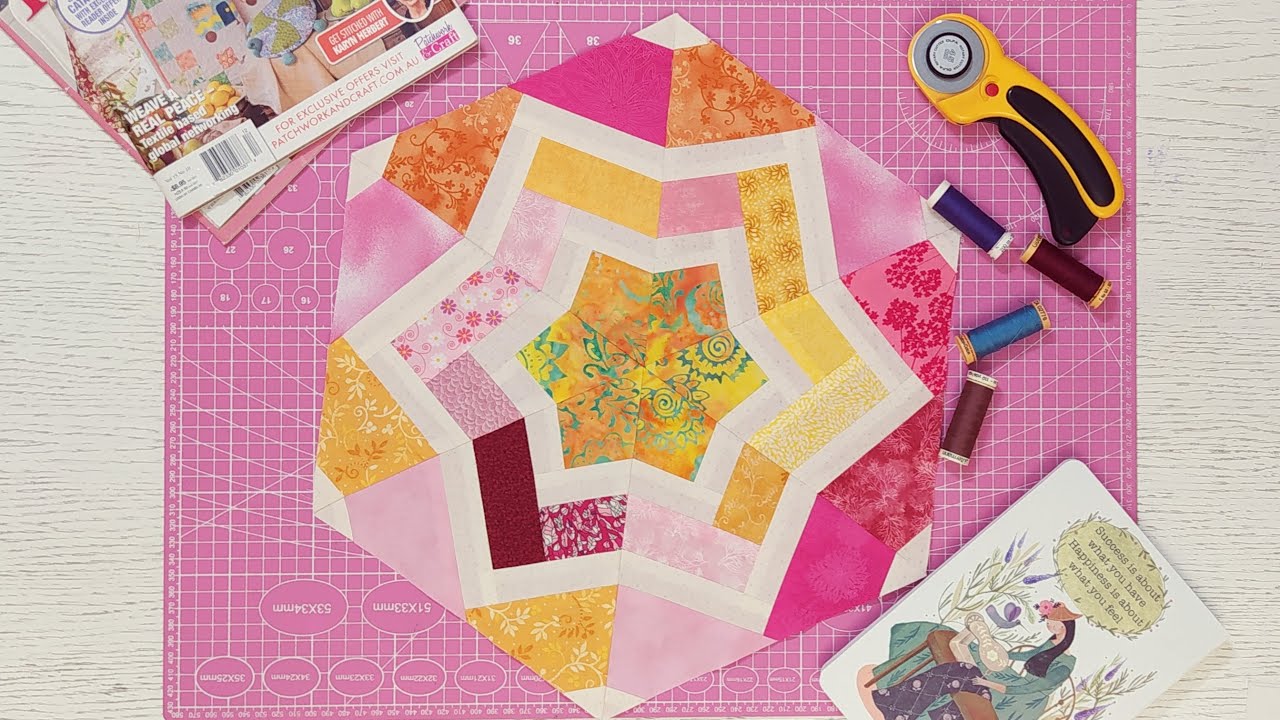 Patchwork tutorial: very easy and amazing tips to sew a complicated ...