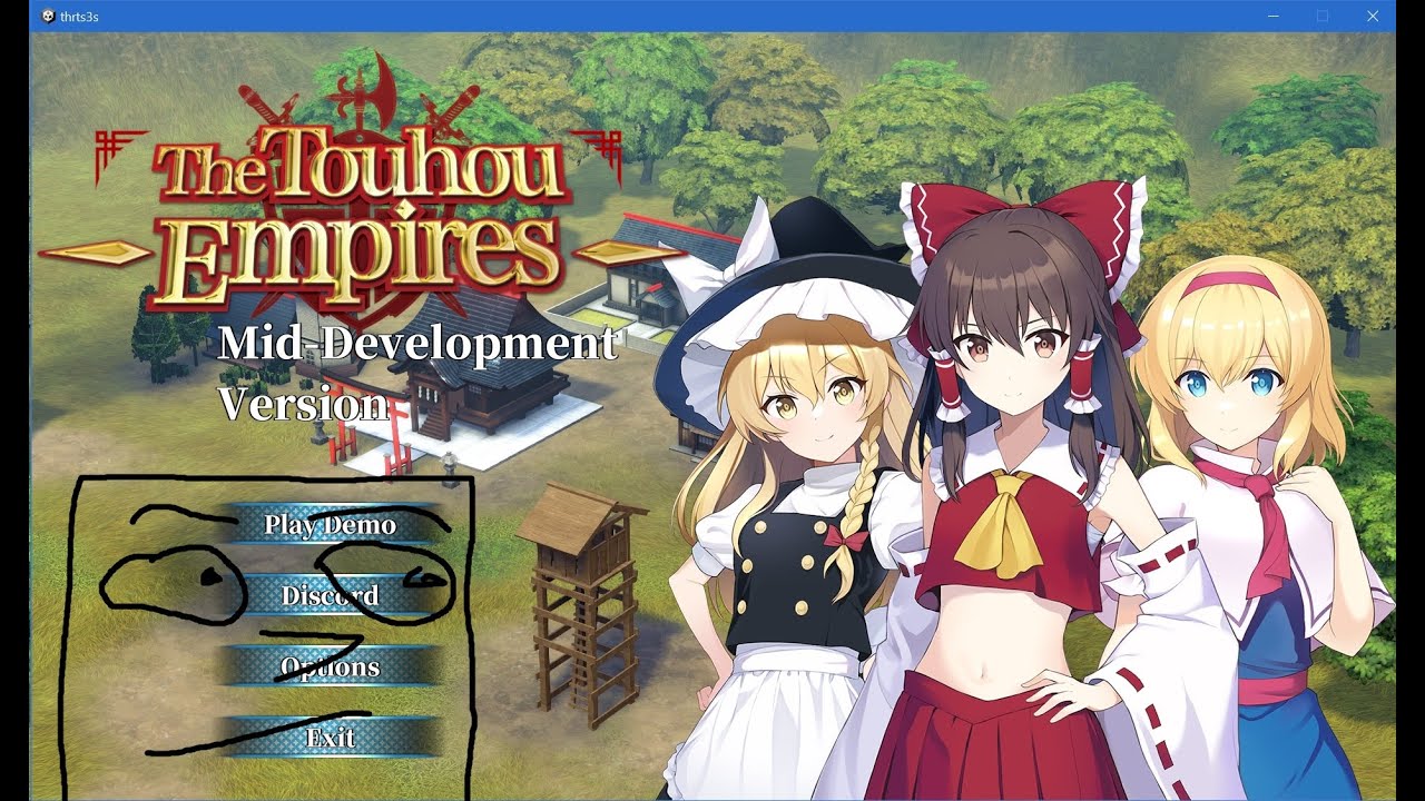 The Touhou Empires Demo | Perfect RTS Class | teddriss - YouTube