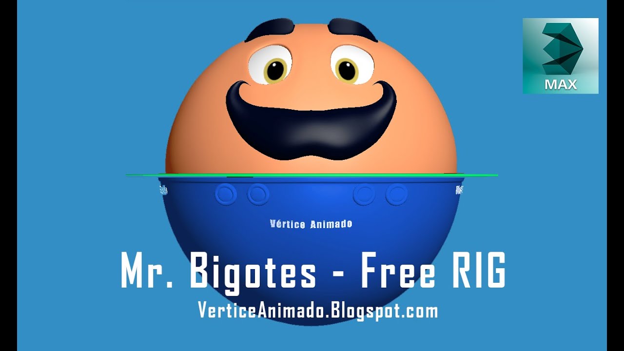 Tutorial - Funcionamiento del Rig de Mr Bigotes - 3Ds max - YouTube