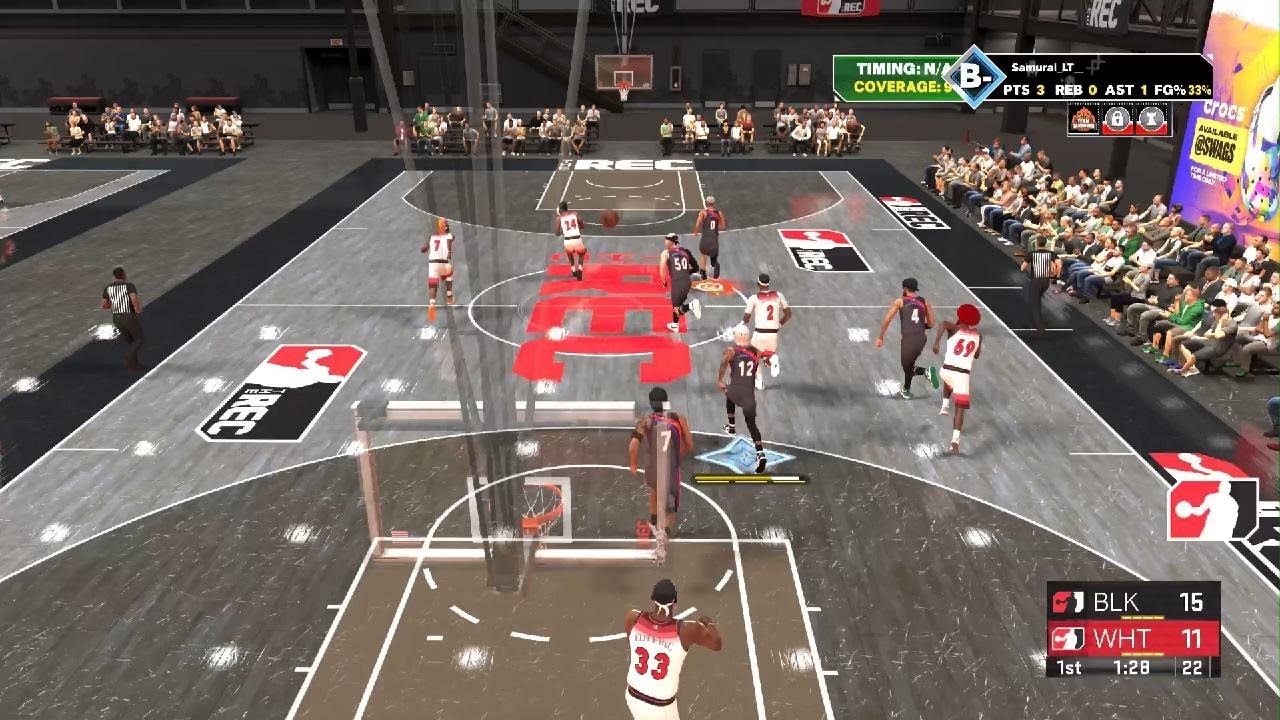 Shoulder dislocation on NBA 2k23 - YouTube