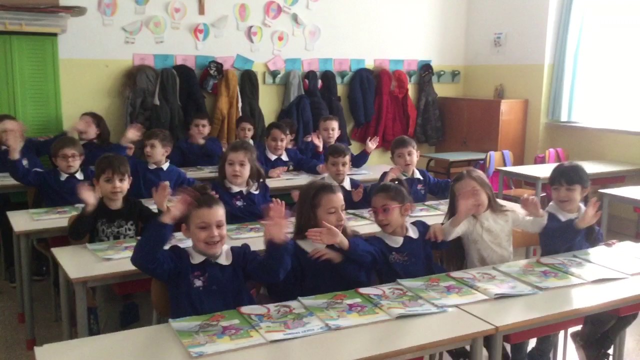 Hello song- Class 1E - YouTube