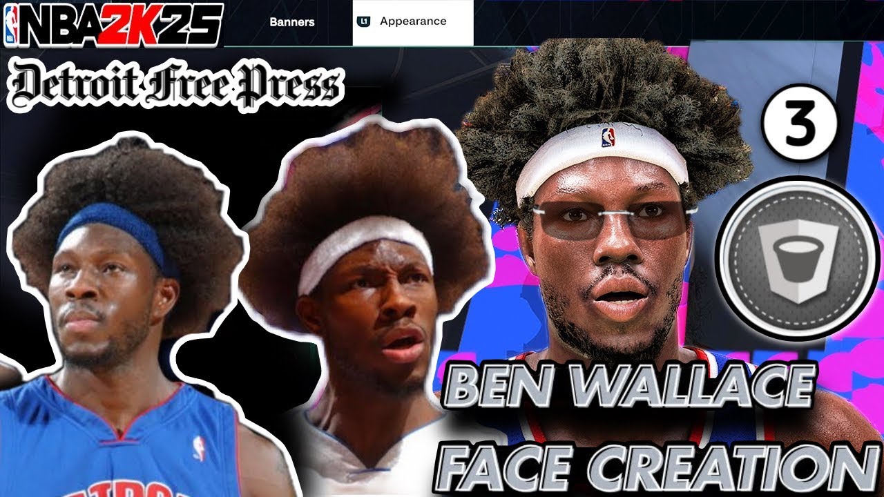 Ben Wallace Face Creation 2K25 *UPDATED* Ben Wallace Face Creation In ...