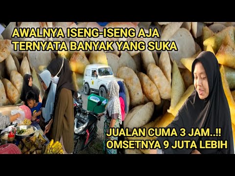 AWALNYA ISENG-ISENG AJA!! JUALAN CUMA 3 JAM!! OMSETNYA 9 JUTA LEBIH ...