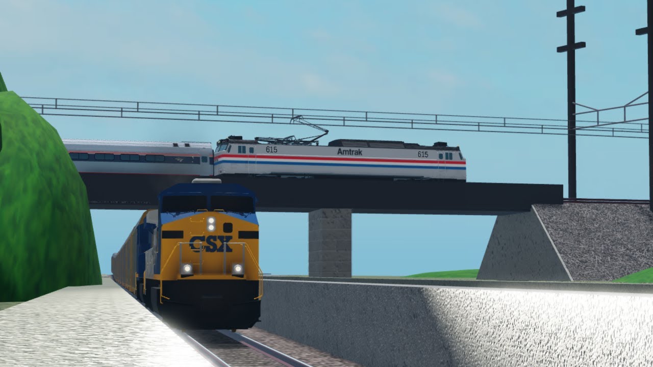 Roblox Live: NEC Train Simulator North River Tunnel Portal Railcam ...