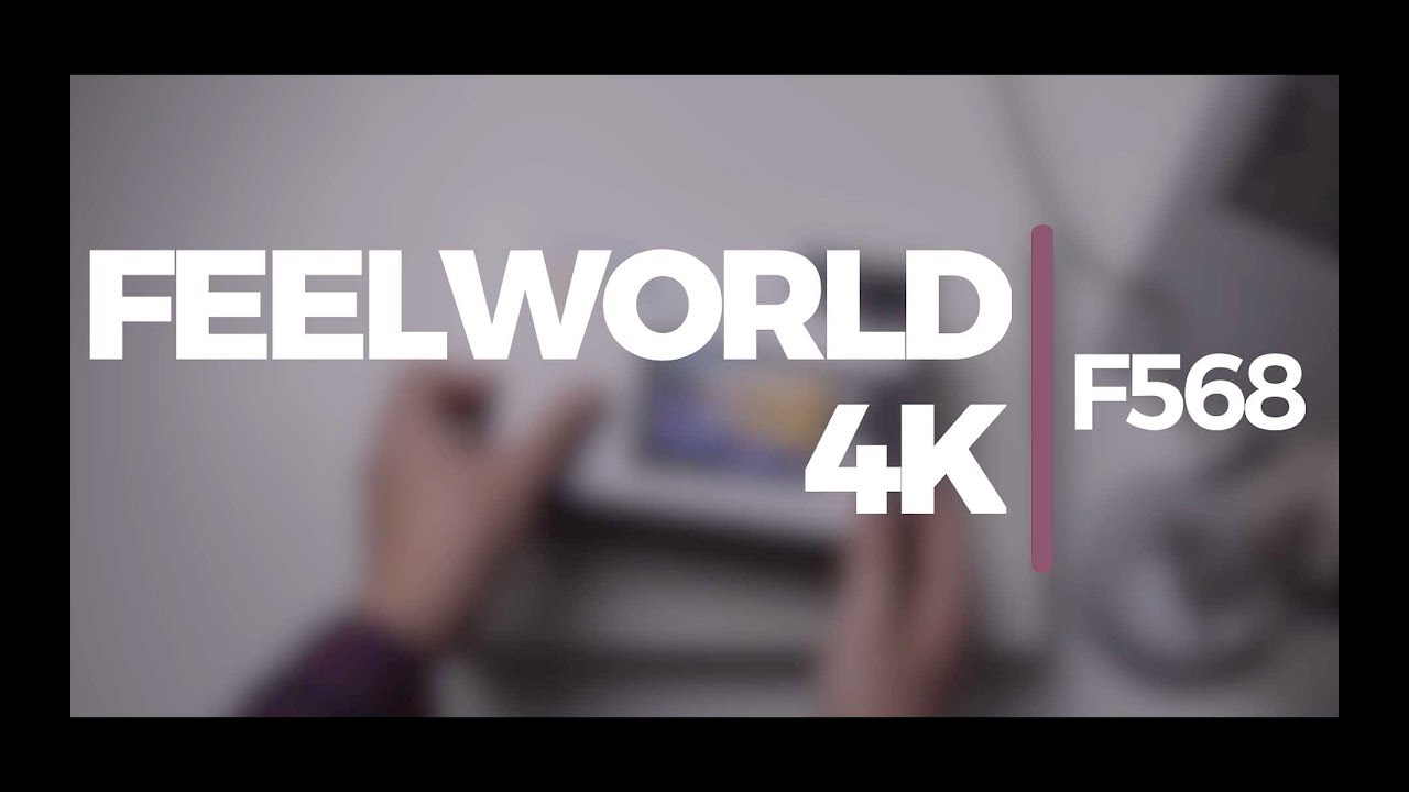 FEELWORLD F568 - Monitor podglądowy HDMI 4k - UNBOXNIG - YouTube