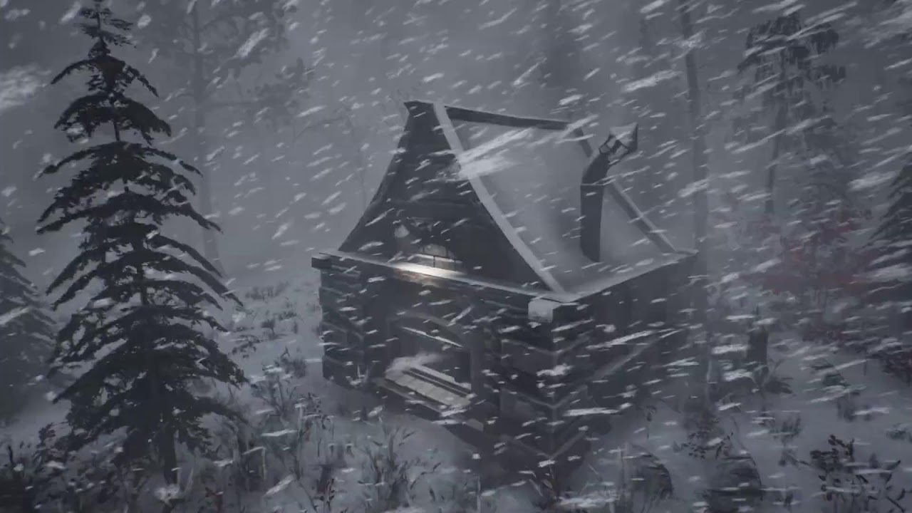 BRUTAL BLIZZARD & Howling Wind Sounds for Sleeping. Snowstorm Ambience ...