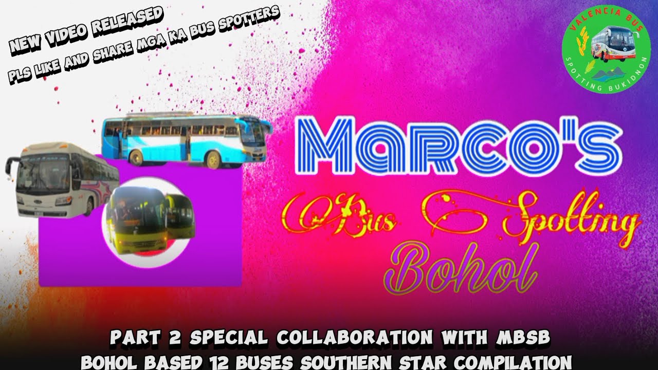 VBSB 2023 #2 Collaboration With MBSB Bohol Bus Compilation Southern ...