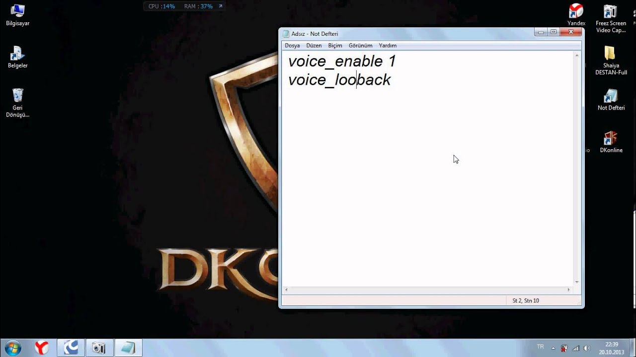 Counter Strike Mic Ayarları - YouTube