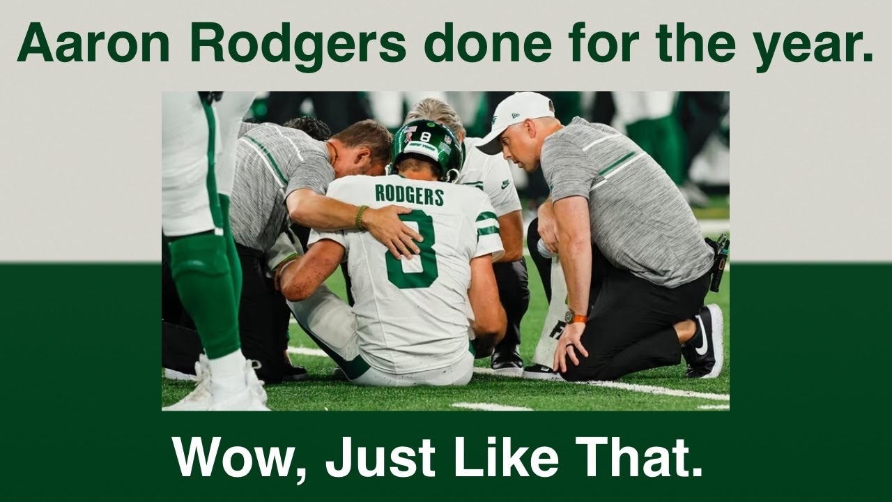 Breaking News: Aaron Rodgers Out for Season! Don't Miss the Shocking ...