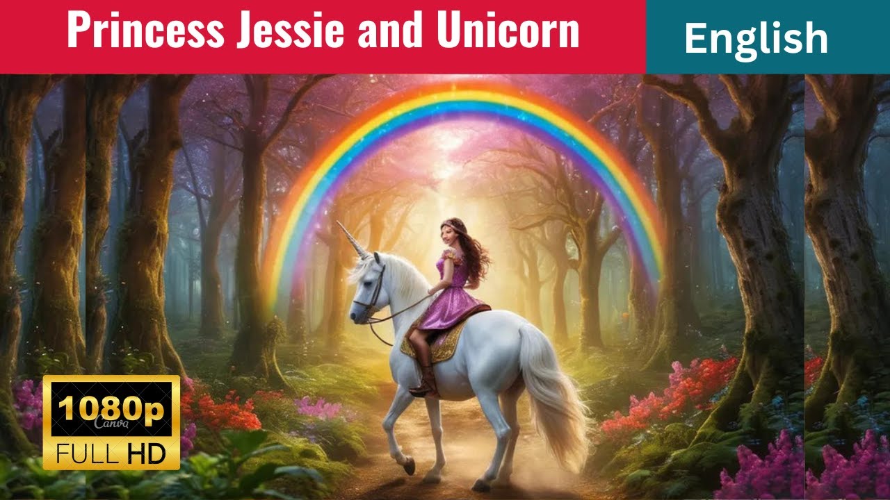 Princess Jessie and Unicorn | Magic stories | English Fairy Tales ...
