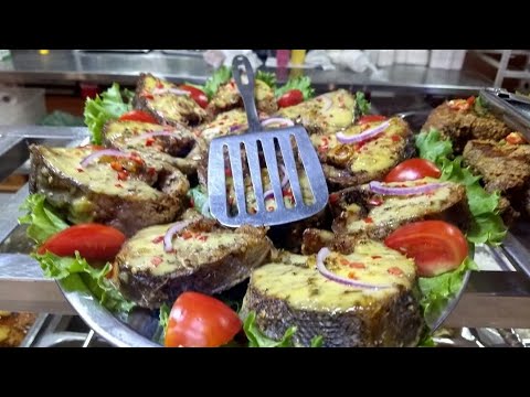 LUNCH ON THE ROAD EDDO LEAF COOK UP AND RED SNAPPER..GUYANA ON THE RISE ...