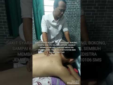 Sembuh, tempat terapi sakit pinggang syaraf kejepit HNP di Jember Jawa Timur