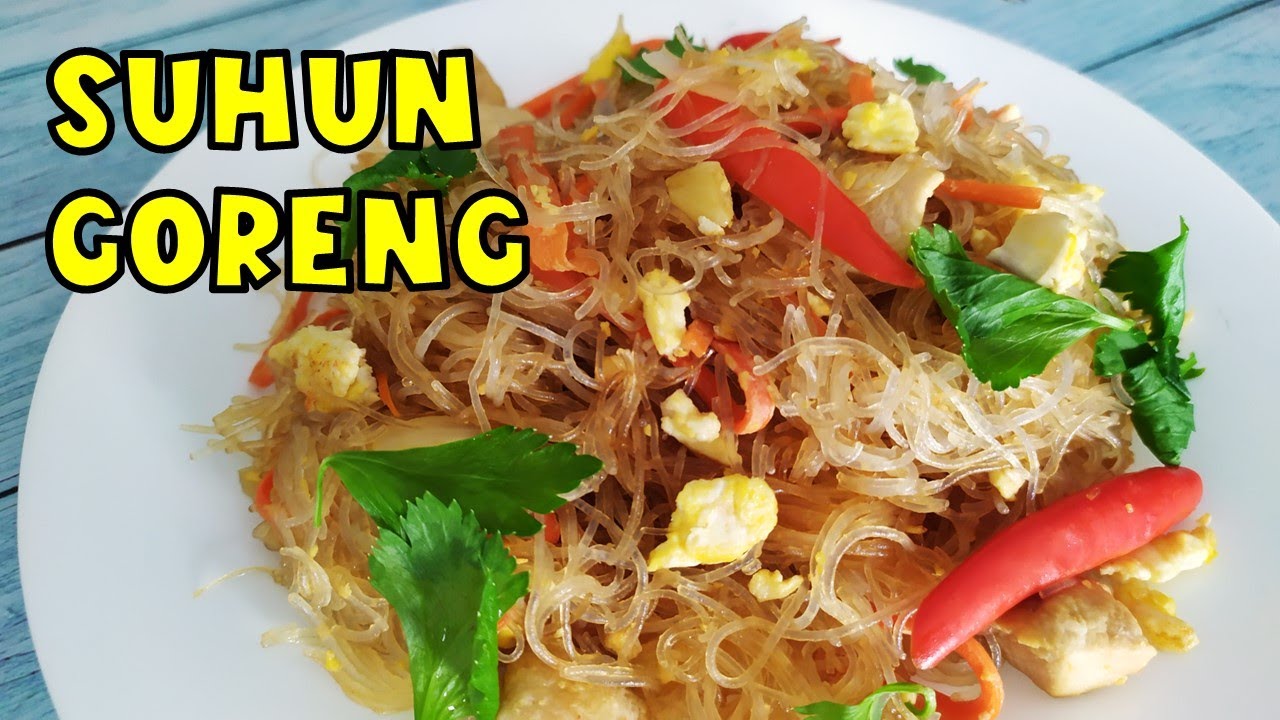 Suhun Goreng Ala Thai - Resepi Diet Sihat & Sedap - YouTube