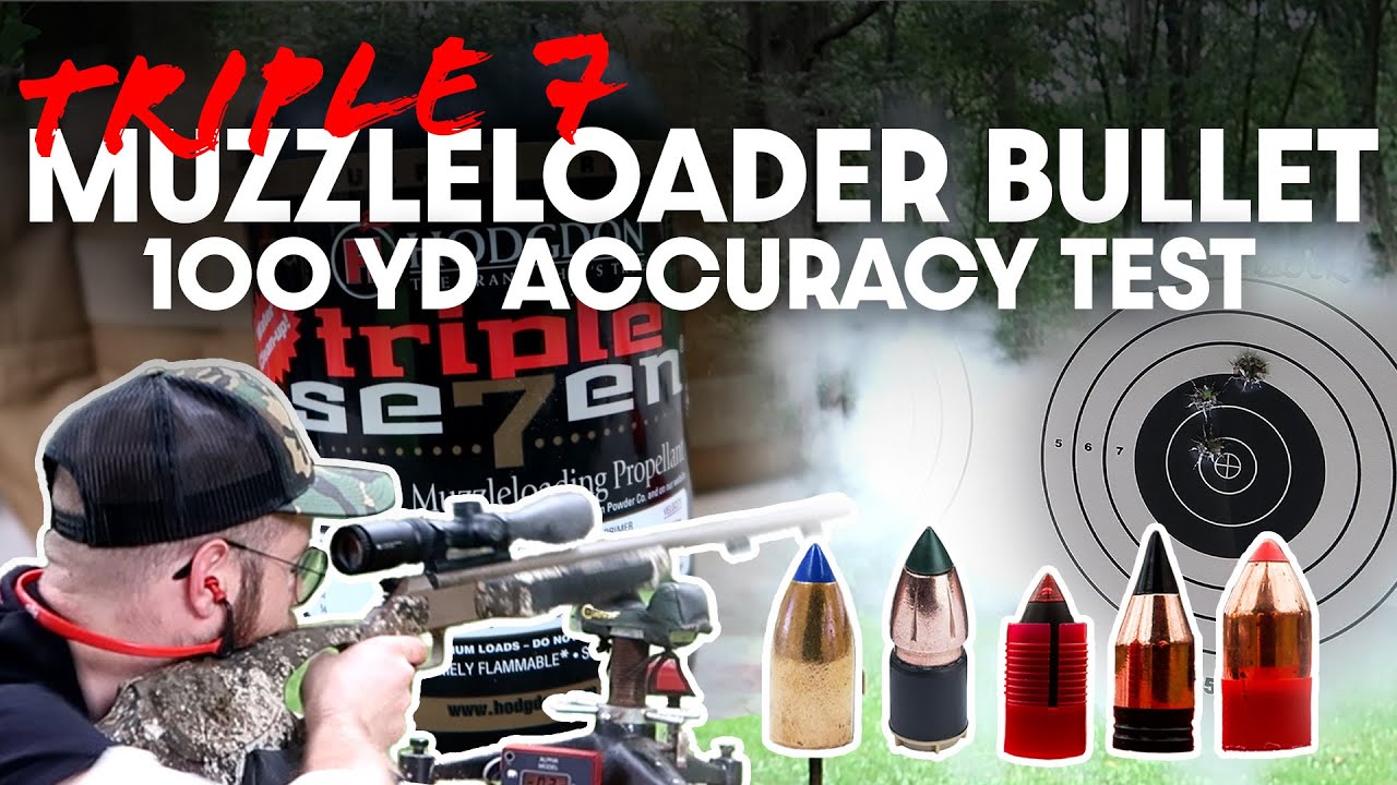 How Accurate Is Triple 7 At 100 Yards Testing 5 Popular Bullets Triple