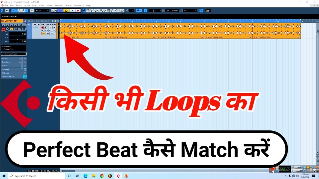 किसी भी Loops का BPM/Beat कैसे Match करें | Samples Ka Beat Kaise Match Karaye | How To Match ...