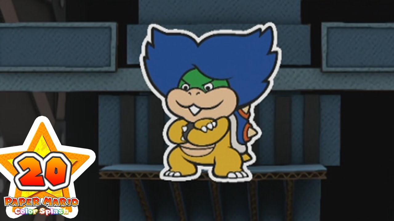 PAPER MARIO COLOR SPLASH FR #20 - LUDWIG et son Mégacroiseur ! - YouTube