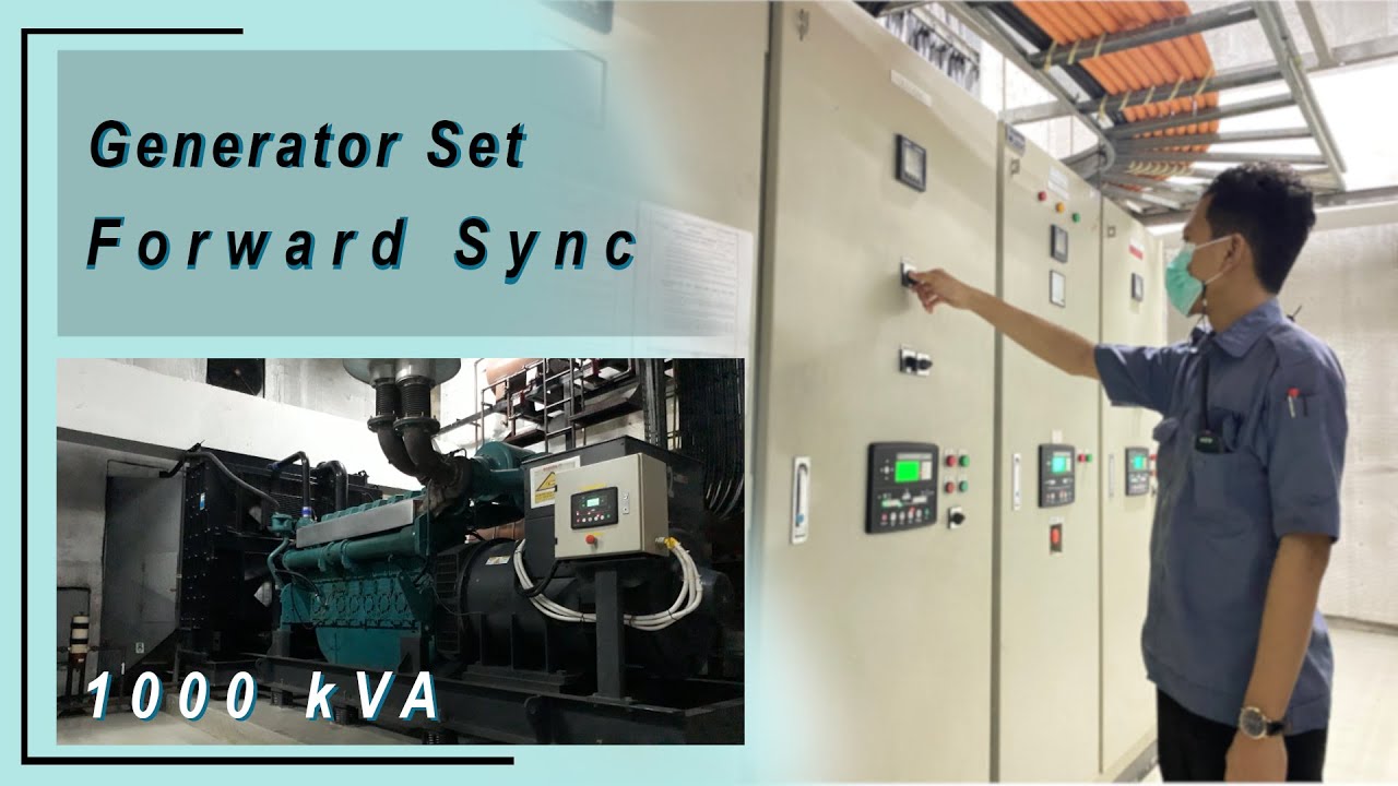 Proses Sinkron Otomatis Beban Genset Dengan PLN - YouTube