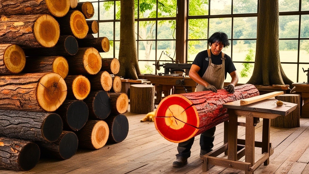 Don't See Result, See Process: Carpenter's Incredible Creation Create ...